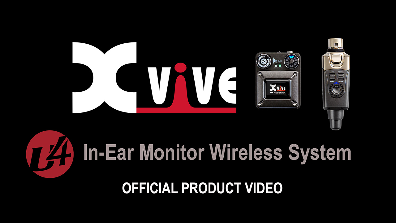 U4 In-Ear Monitor Wireless System - Xvive Audio